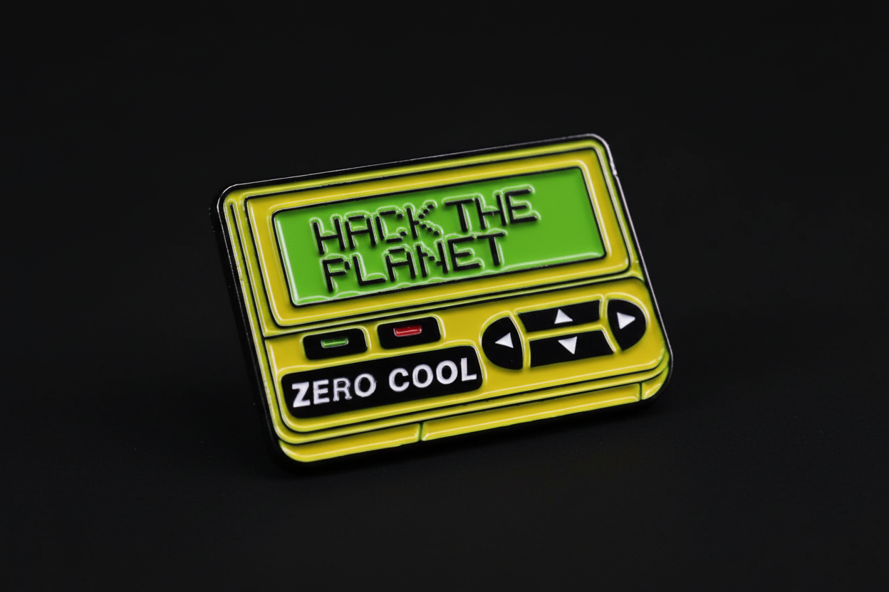 Zero Cool Pager Pin – pwnagotchi